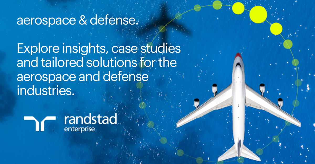 Aerospace & defense workforce solutions for HR | Randstad Enterprise